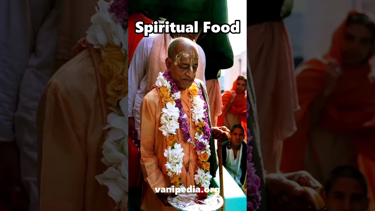 Spiritual Food - Prabhupada 0411 - YouTube