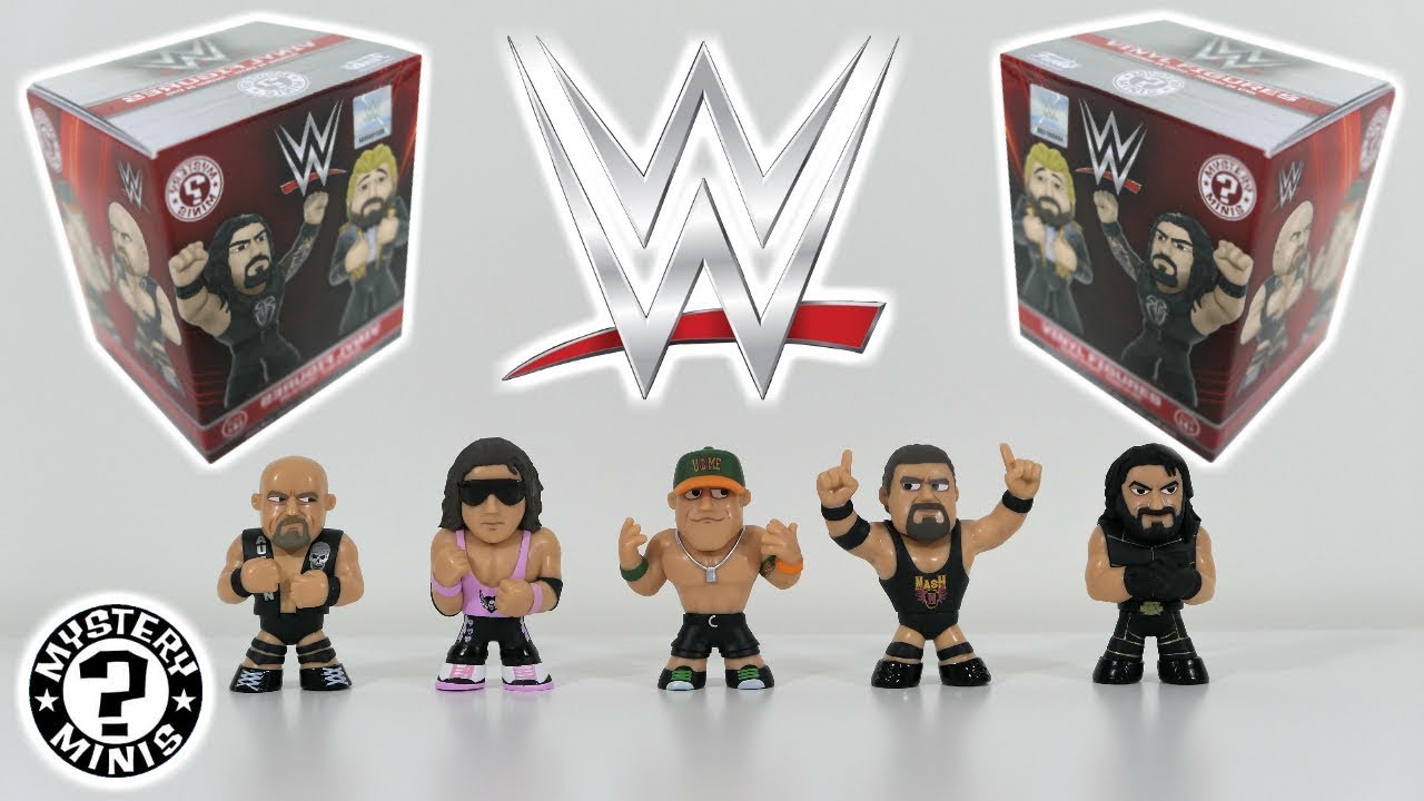 WW Surprise Box Wrestling Figures by Mystery Minis! Lets Open Together ...