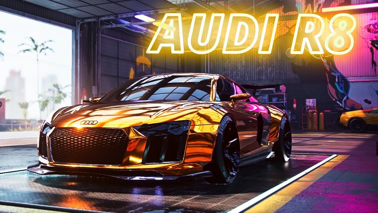 Custom The Golden R8 in NFS HEAT . - YouTube