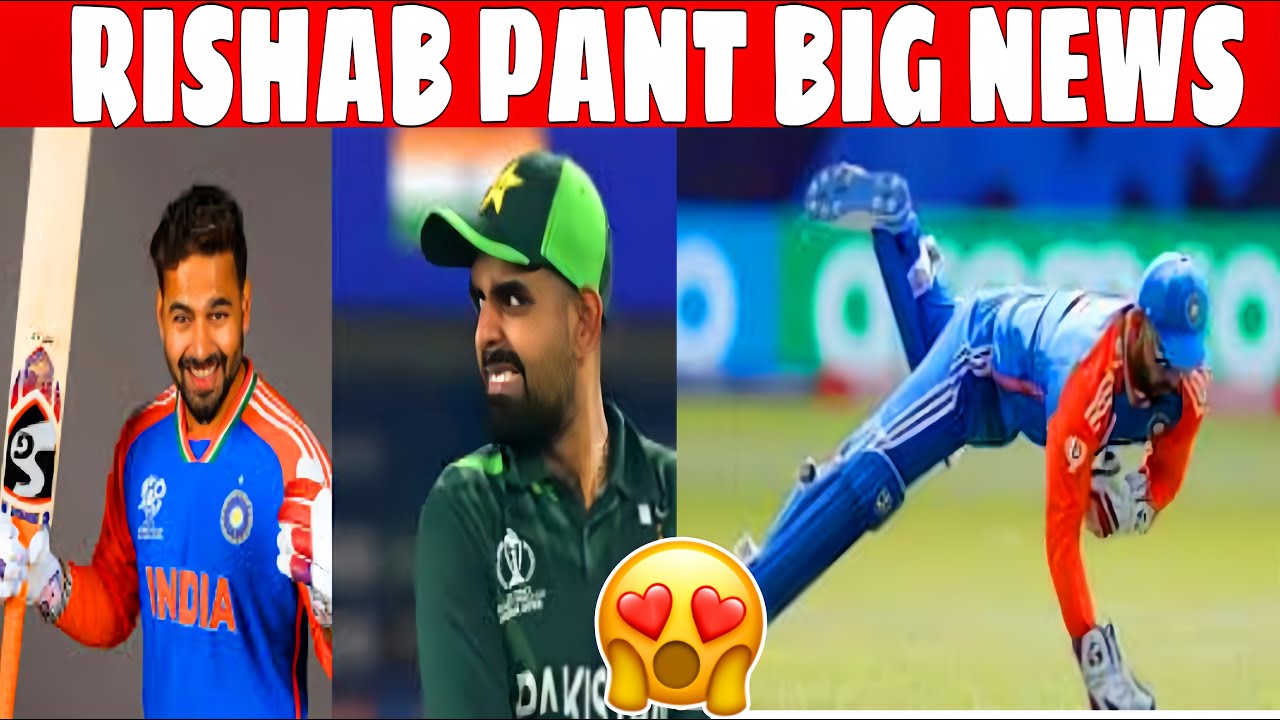 RISHAB PANT BIG GOOD NEWS FOR T20 WORLD CUP🔥 - YouTube