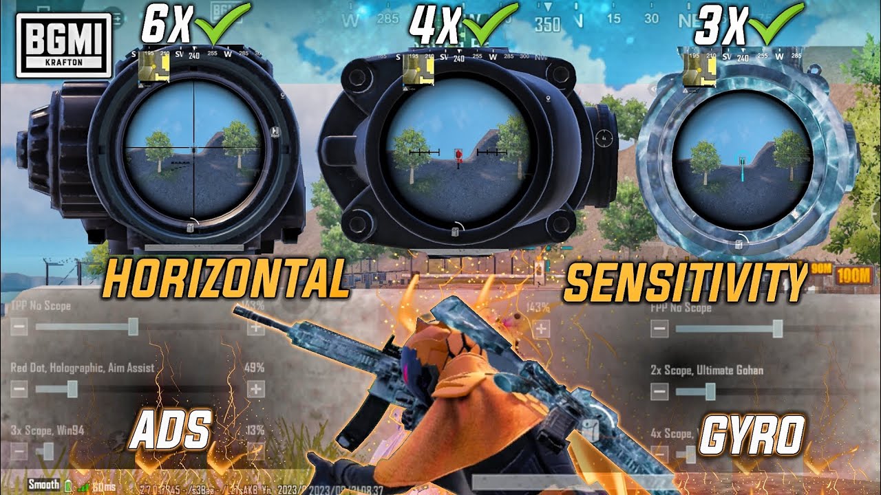 BGMI HORIZONTAL RECOIL SENSITIVITY | BEST SENSITIVITY FOR BGMI | BGMI ...