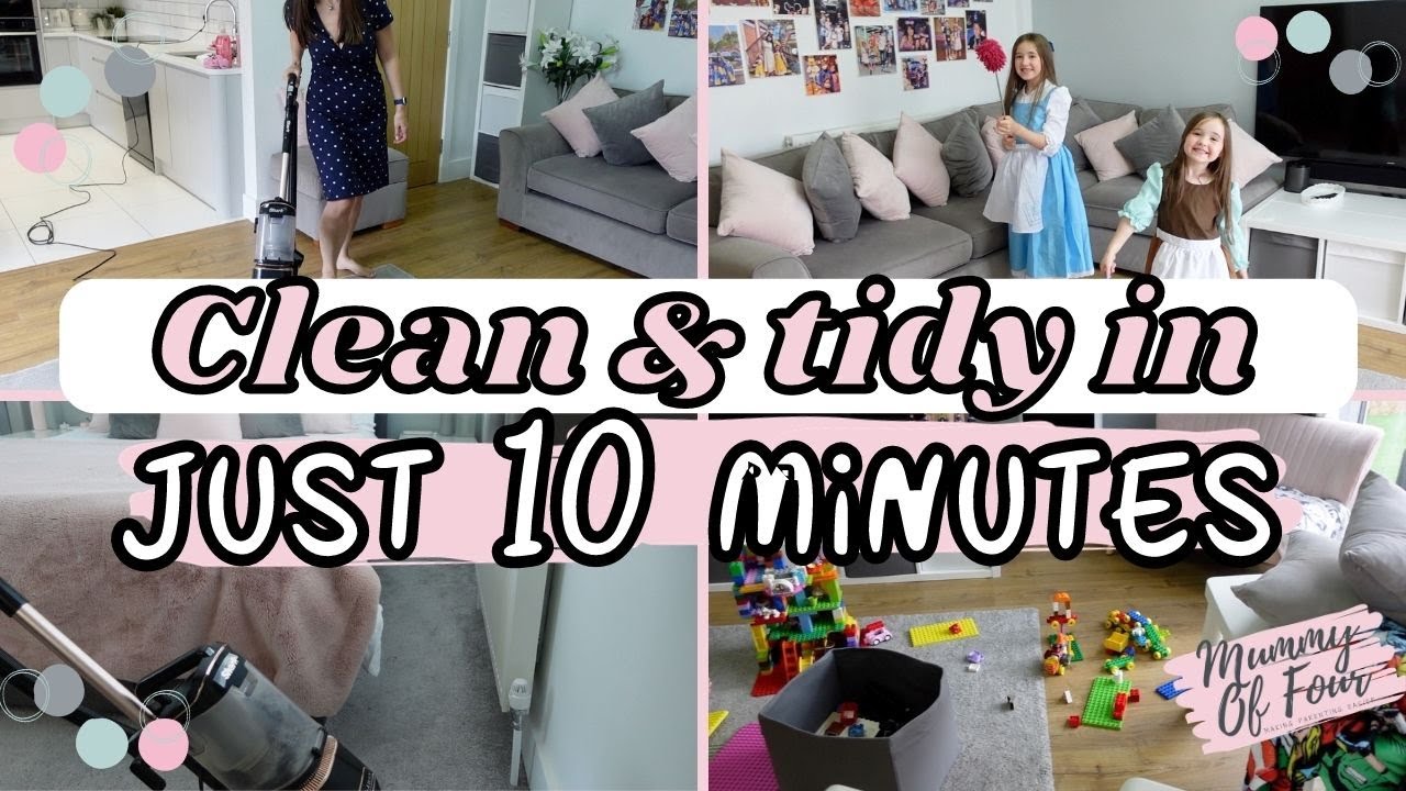 Clean & Tidy With Me 10 Minutes At A Time 💪🏻 Get It All Done - YouTube