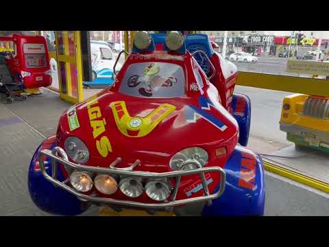 FALGAS Magnum Car Kiddie Ride LOUD !!! - YouTube