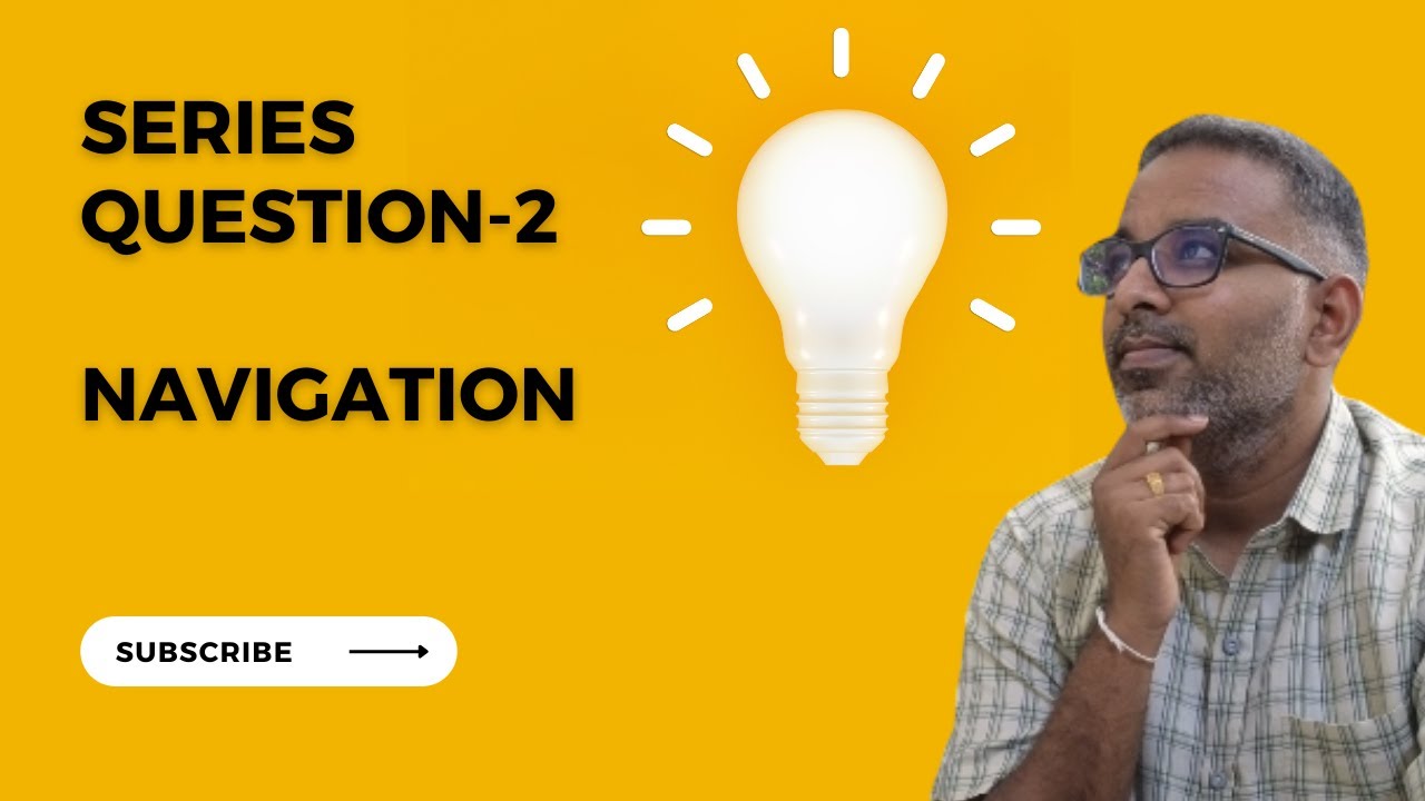 Navigation series - 2 - YouTube