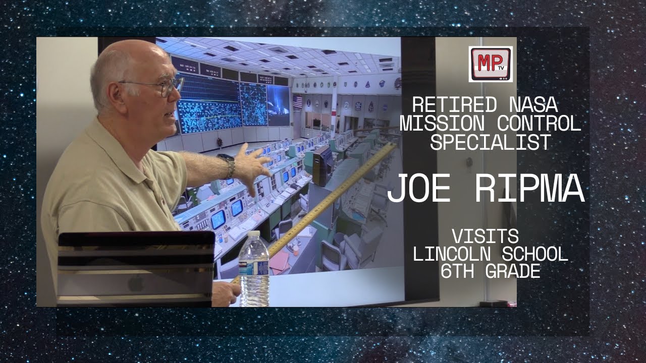 Retired NASA Mission Control Specialist Joe Ripma Visits Lincoln School ...