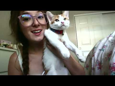 ASMR Brown Freckles - Skirt tights scratching [RESUBIDO]