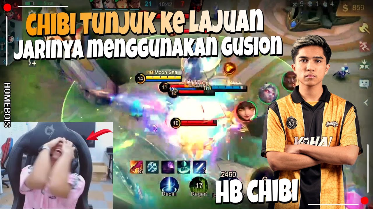 Homebois Chibi Try Gusion Jungler🔥!! One Combo One Kills - Mobile ...