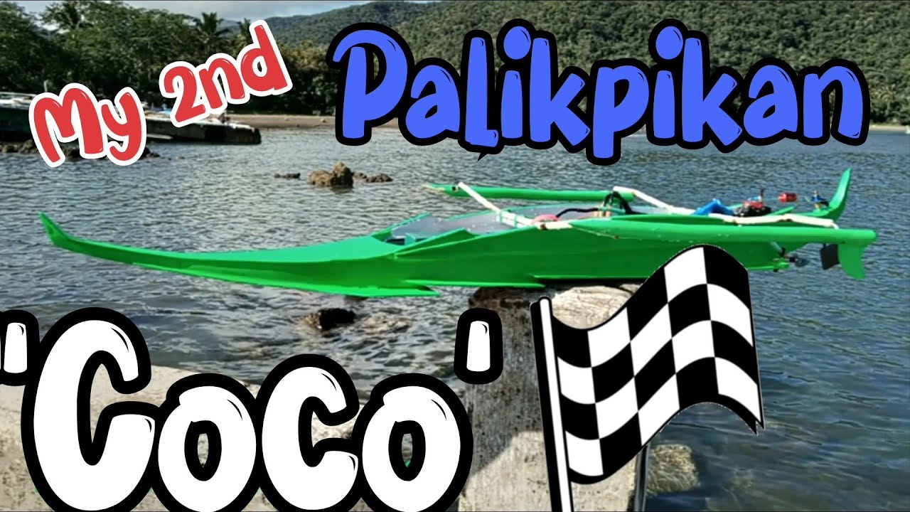 RC Boat na gawa sa Balibago Tree, mabilis din kaya? - YouTube