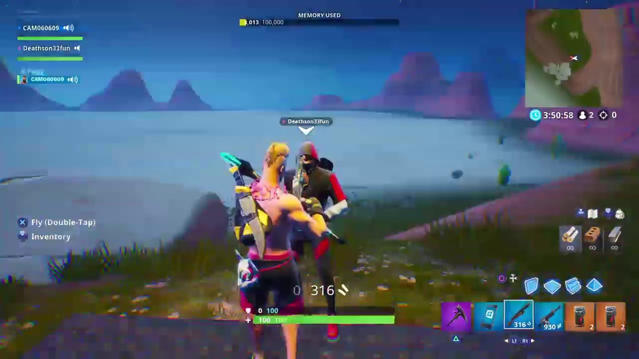Fortnite one v one with storm chasers - YouTube