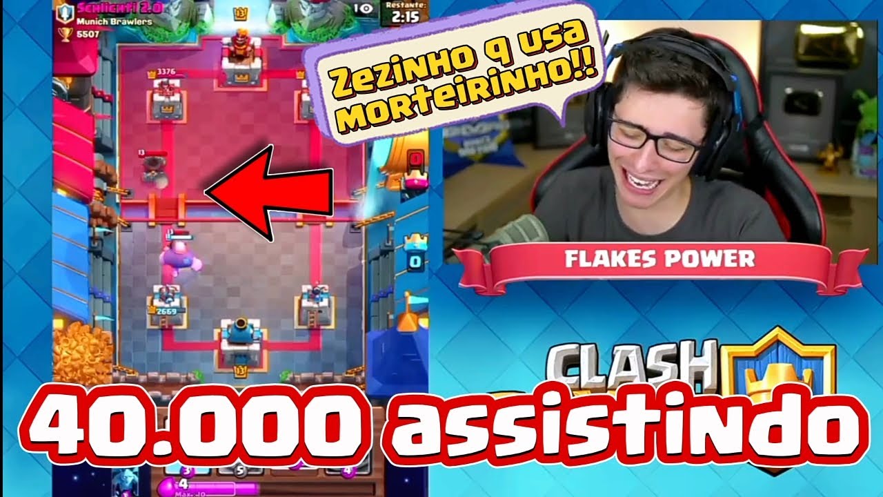LIVE HISTÓRICA DO FLAKES POWER ENFRENTANDO ZEZINHO QUE USA MORTEIRINHO ...