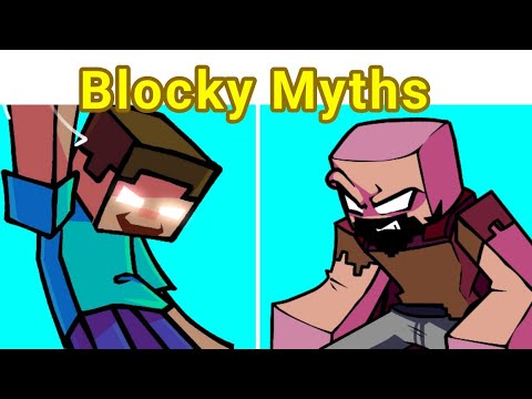 (FNF) Friday Night Funkin' Vs Henobrine - Blocky Myths Full Week (FNF ...