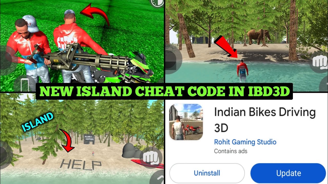 🏝️New Island & Hidden Location in IBD3D | Secret Island & New Cheat ...