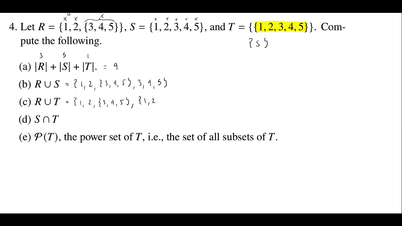 Sets Within Sets - YouTube