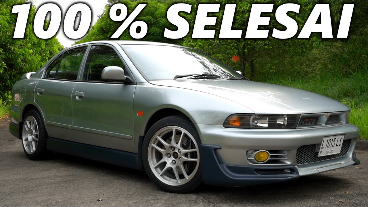 SENTUHAN TERAKHIR RESTORASI GALANT VR4 PENGEPUL STYLE - YouTube