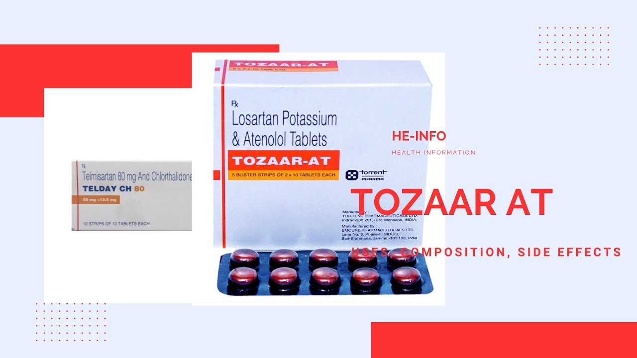 What is #Tozaar AT: Uses, side effects, composition, manufaturer ...