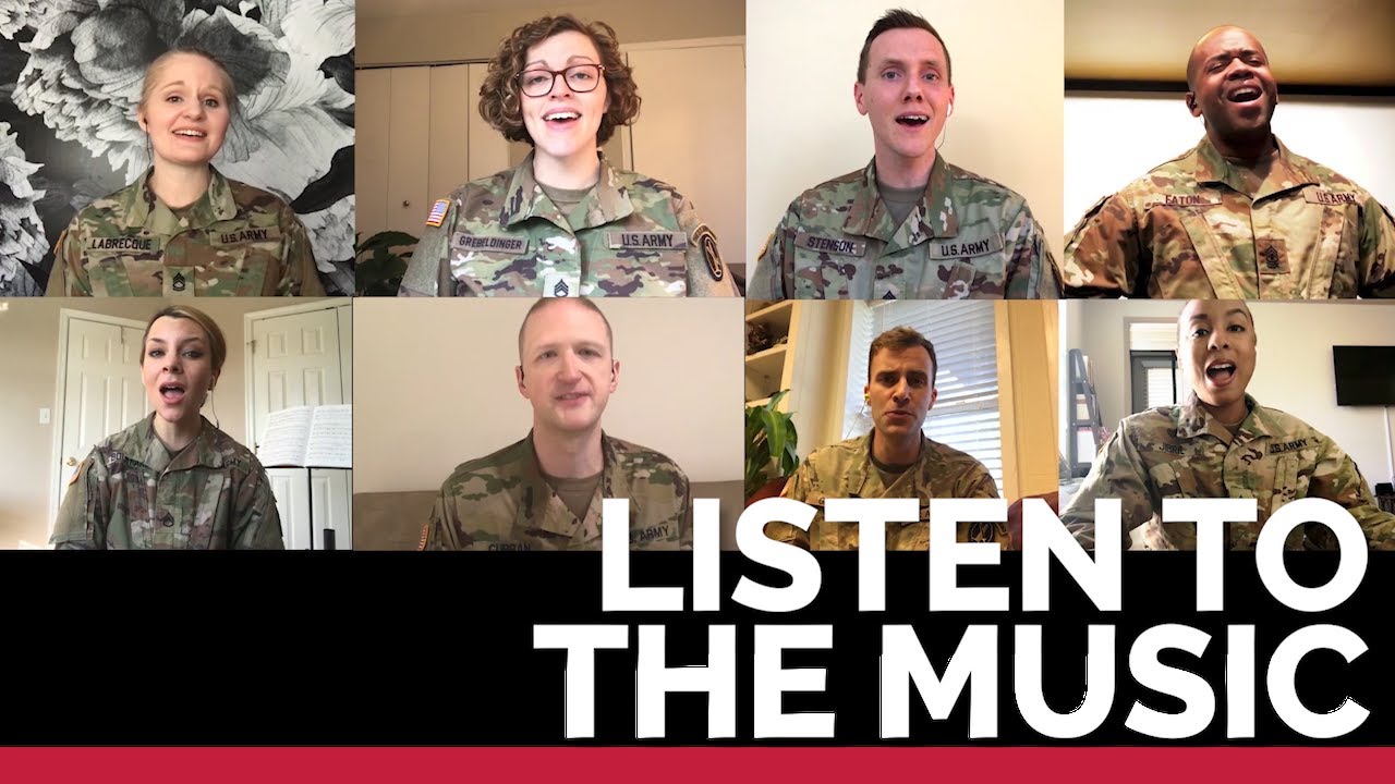 The U.S. Army Voices sing The Doobie Brother's classic "Listen to the ...