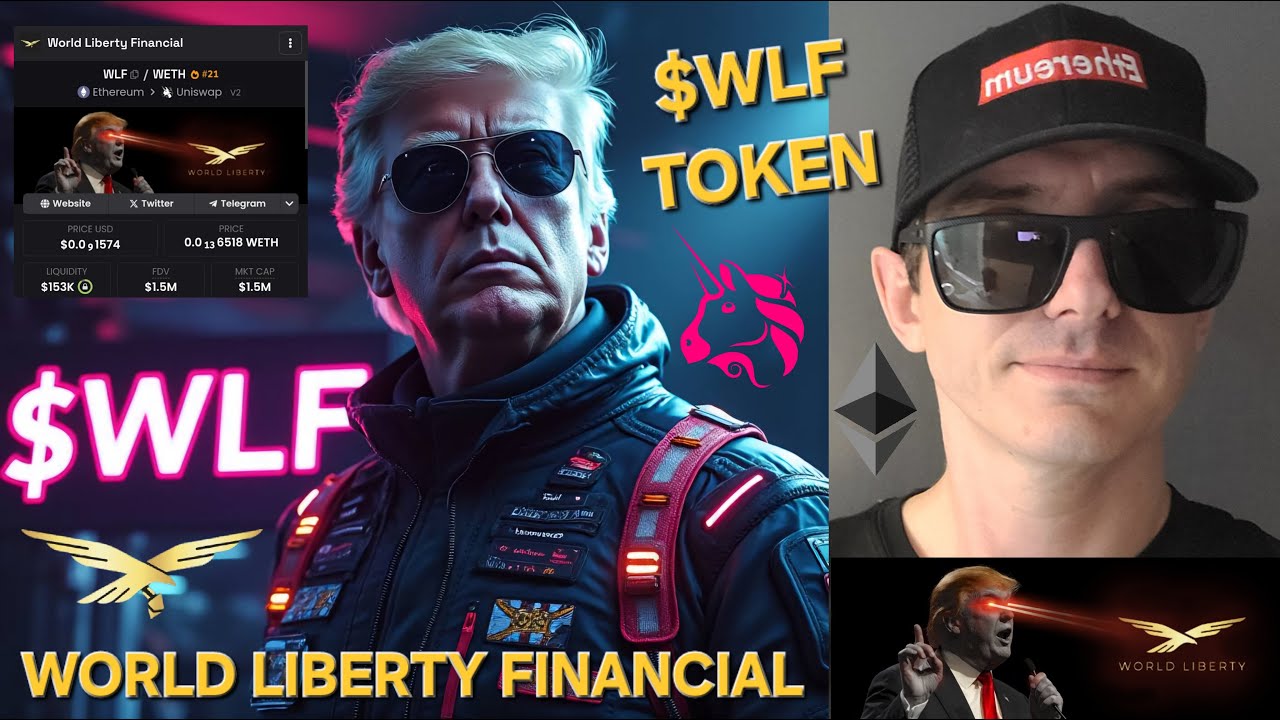$WLF - WORLD LIBERTY FINANCIAL TOKEN CRYPTO COIN HOW TO BUY WLF ...