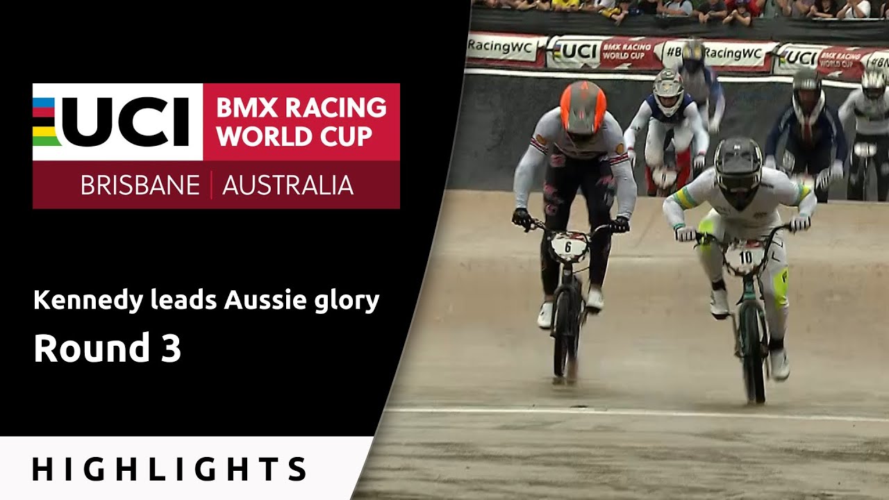 Aussie Kennedy stars in Round 3 of BMX World Cup - YouTube
