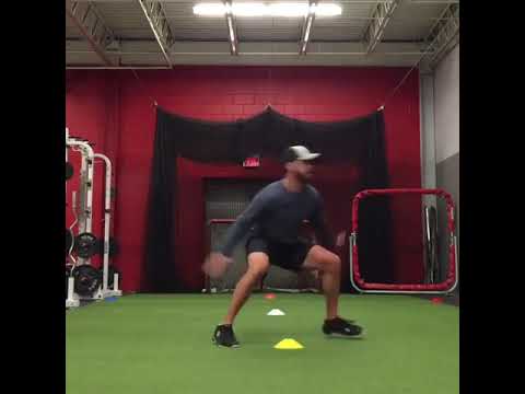 Change of Direction - Sprint to Deceleration to Reverse Pivot Shuffle ...