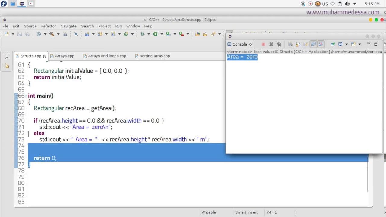 3 C plus plus structs - YouTube