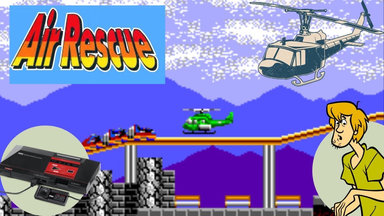 AIR RESCUE #-5 Conhecendo a biblioteca do MASTER SYSTEM - YouTube