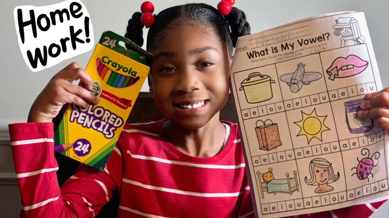 VLOGSMAS DAY 14: Holiday Homework Packet ️ - YouTube