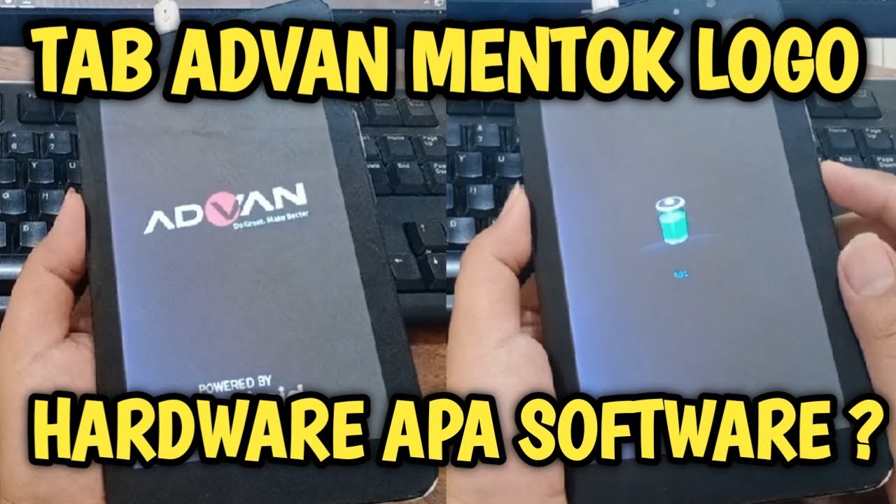 How to fix a mobile tab advan i7d stuck in the logo | Cara memperbaiki ...