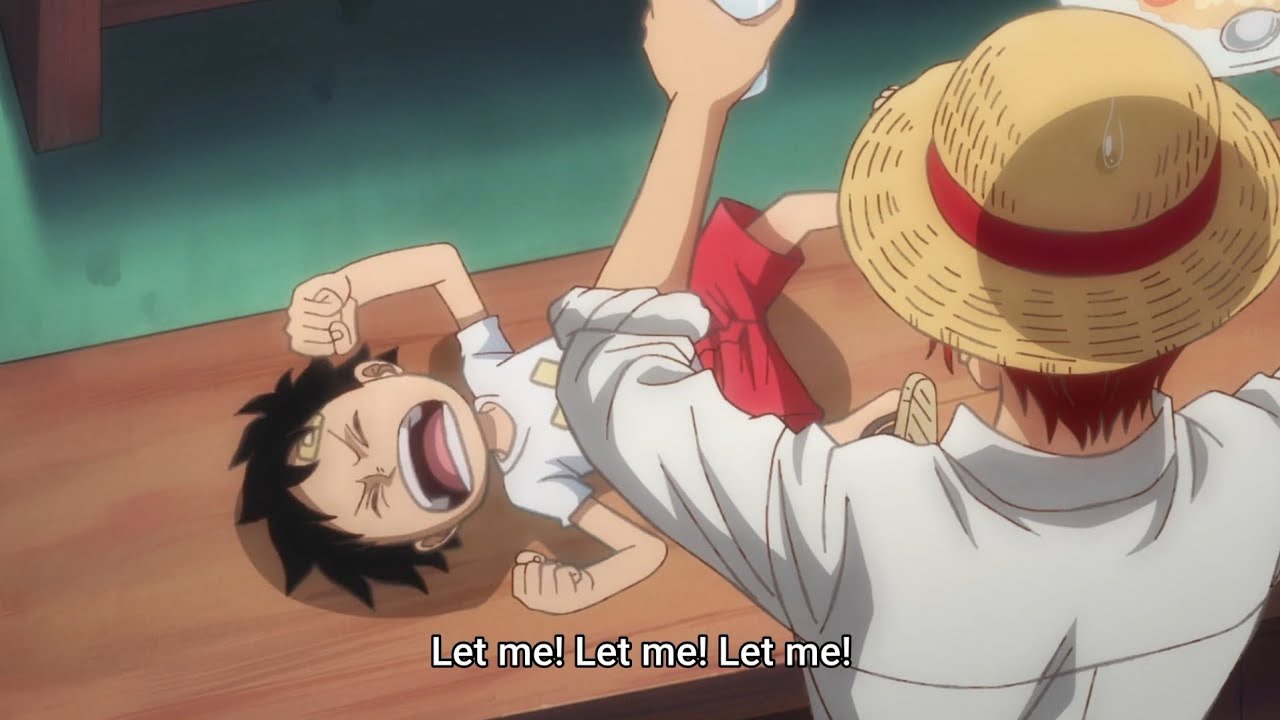 Luffy childish moments || one piece 1030 episode || funny Luffy 😁 😂 ...