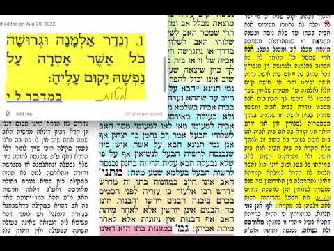 דף יומי מסכת כתובות דף מט Daf yomi Ketubot daf 49 לע״נ חכם שלום כהן בן תופחא מלכה זצ״ל - YouTube