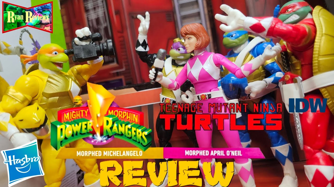 Ryan Reviews - HASBRO POWER RANGER X TMNT LIGHTNING COLLECTION MORPHED ...