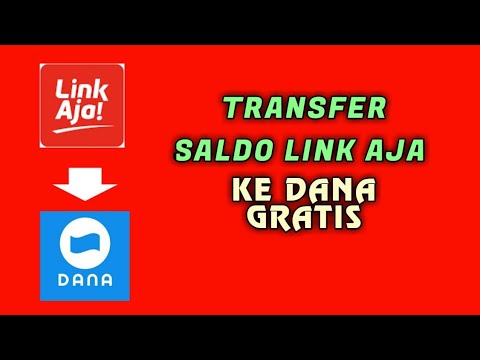 Cara Transfer Saldo Link Aja ke Dana Tanpa Biaya Admin - YouTube