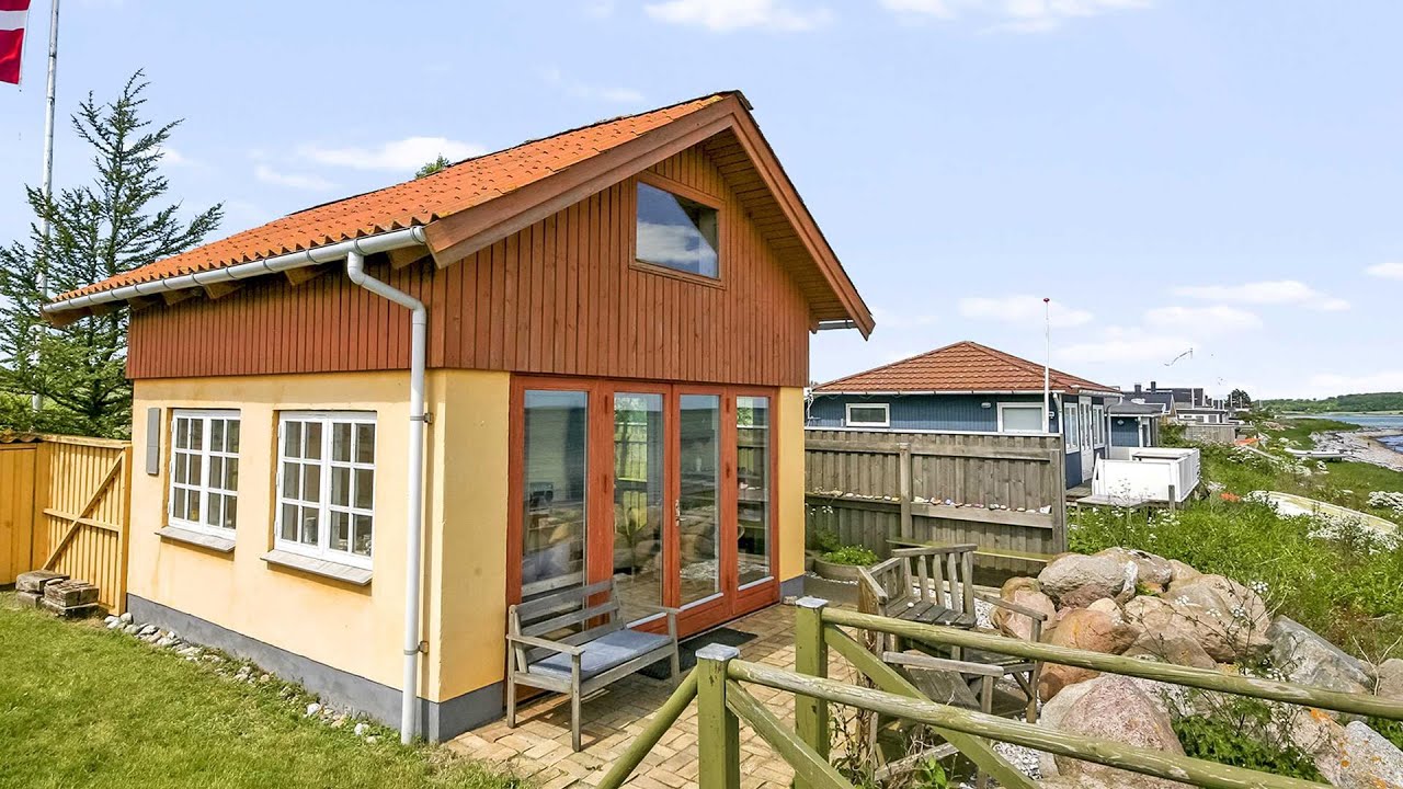 Tiny beachfront cottage in Denmark | Tiny House Classic - YouTube