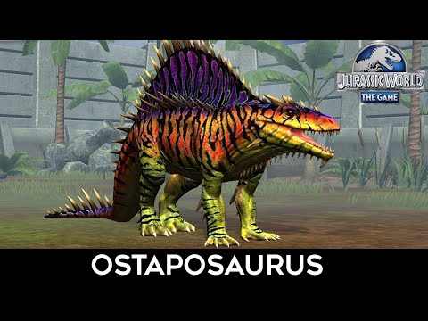 OSTAPOSAURUS MAX LEVEL 40 - Jurassic World The Game (EP-262) - YouTube