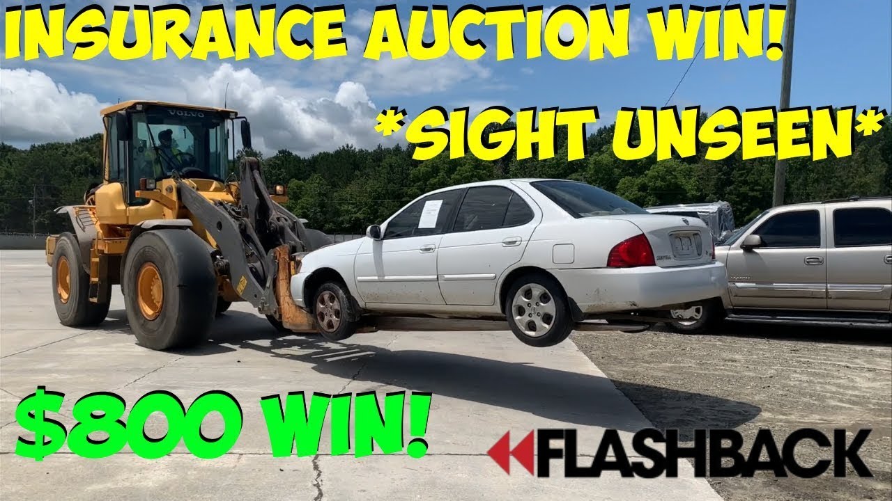 TOOK A GAMBLE & BID $800 ON THIS NISSAN SENTRA SIGHT UNSEEN FROM ...