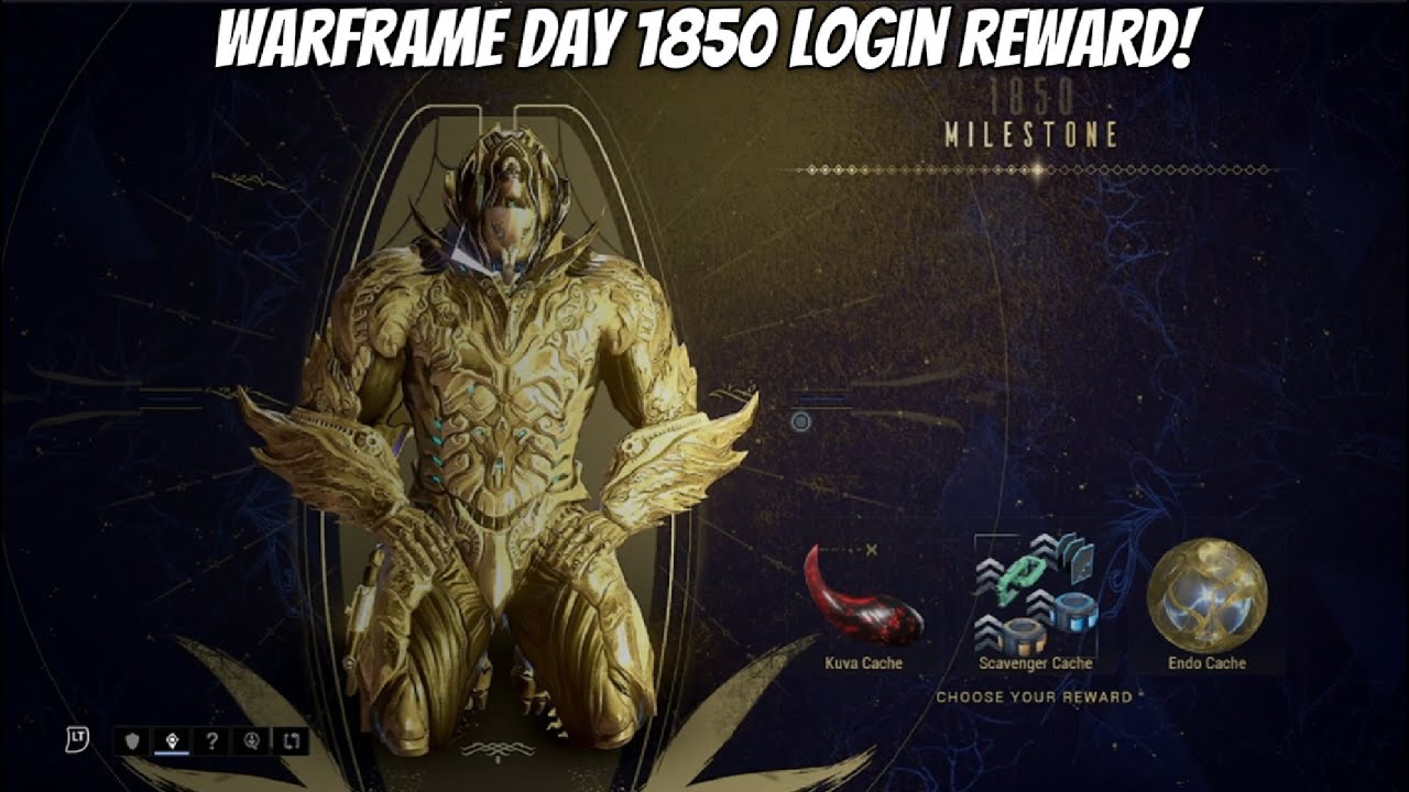 Warframe - Day 1850 Login Reward! (Opening Rivens) - YouTube