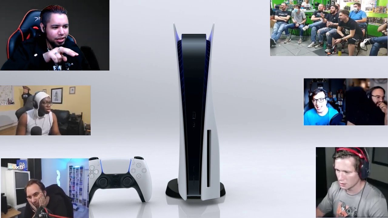 PlayStation 5 reveal reactions - YouTube
