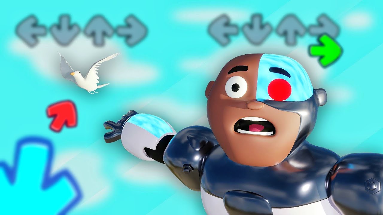 Guys Look | FNF 3D Mod | Animation - YouTube