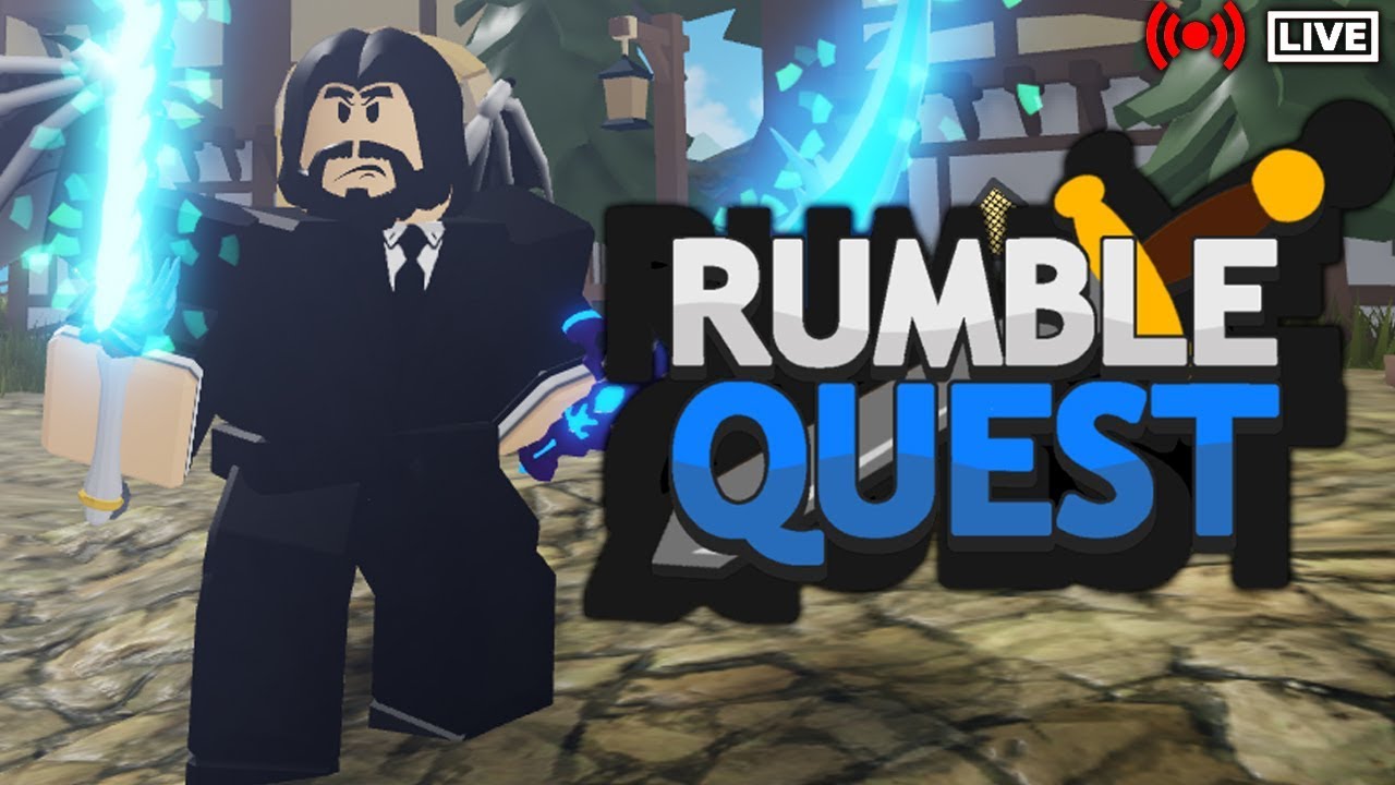 ⚔️RUMBLE QUEST LIVE⚔️| ️FROZEN DEPTHS ️|🎉HAPPY NEW YEARS🎉|🔴ROBLOX LIVE🔴 ...