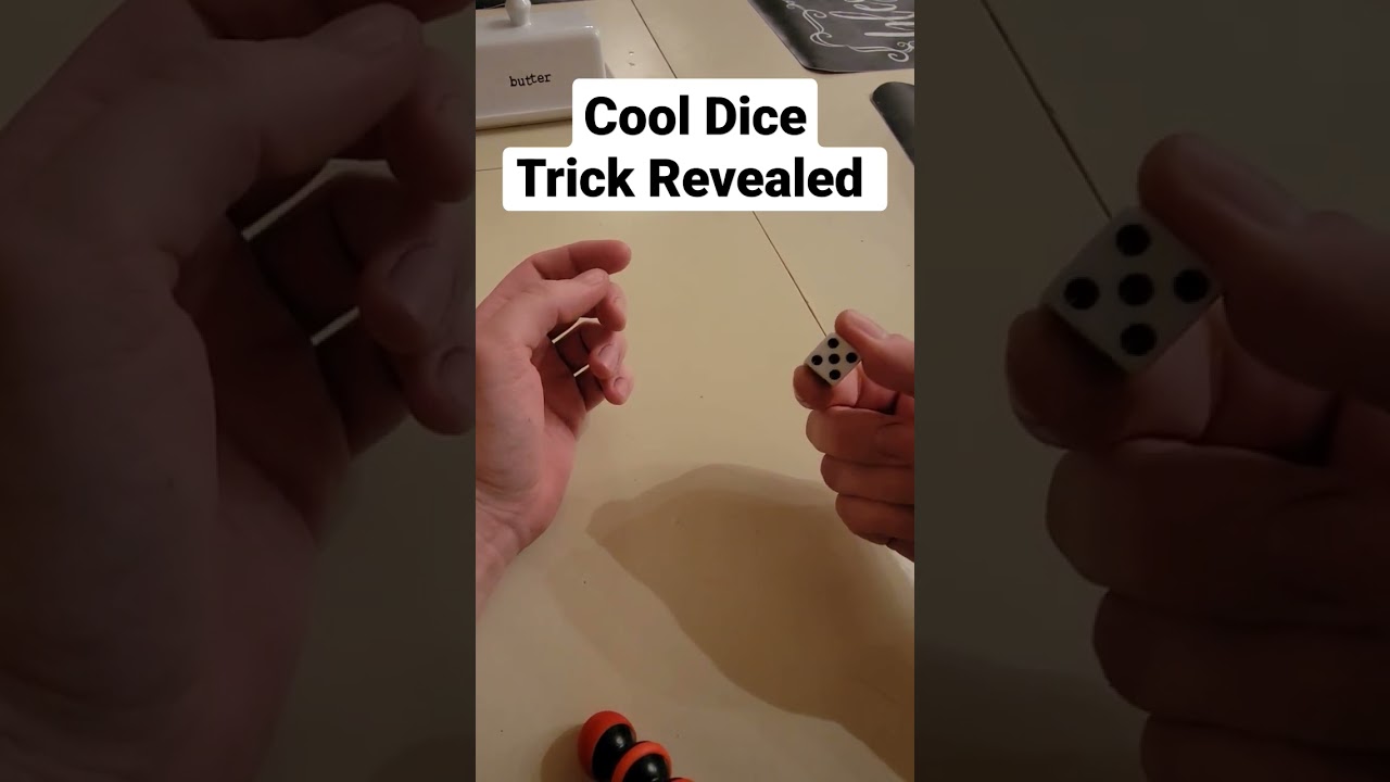 Cool Dice Trick Revealed - YouTube