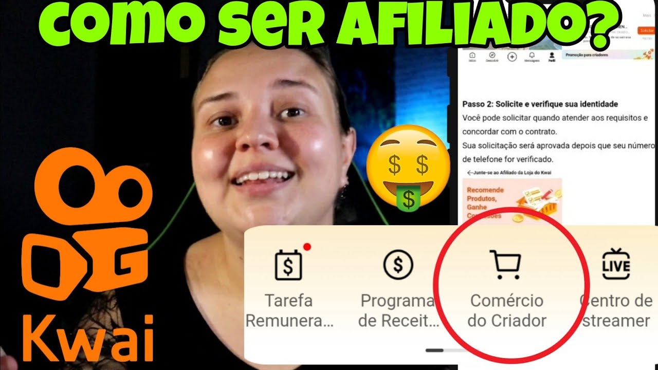 Como Ganhar Dinheiro Com Link De Produtos No Kwaicomo Ser Afiliado Do 8565