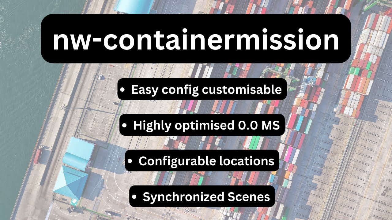 [ESX] NW-containermission FiveM Script - YouTube