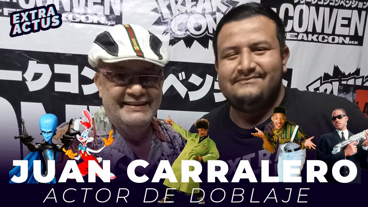 Juan Alfonso Carralero "Actor de Doblaje" | Entrevista - YouTube