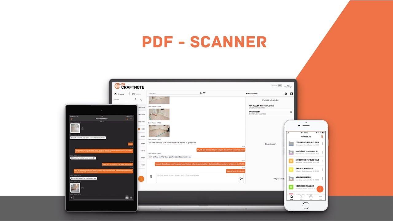 14. PDF - Scanner | Craftnote - App für Handwerker - YouTube