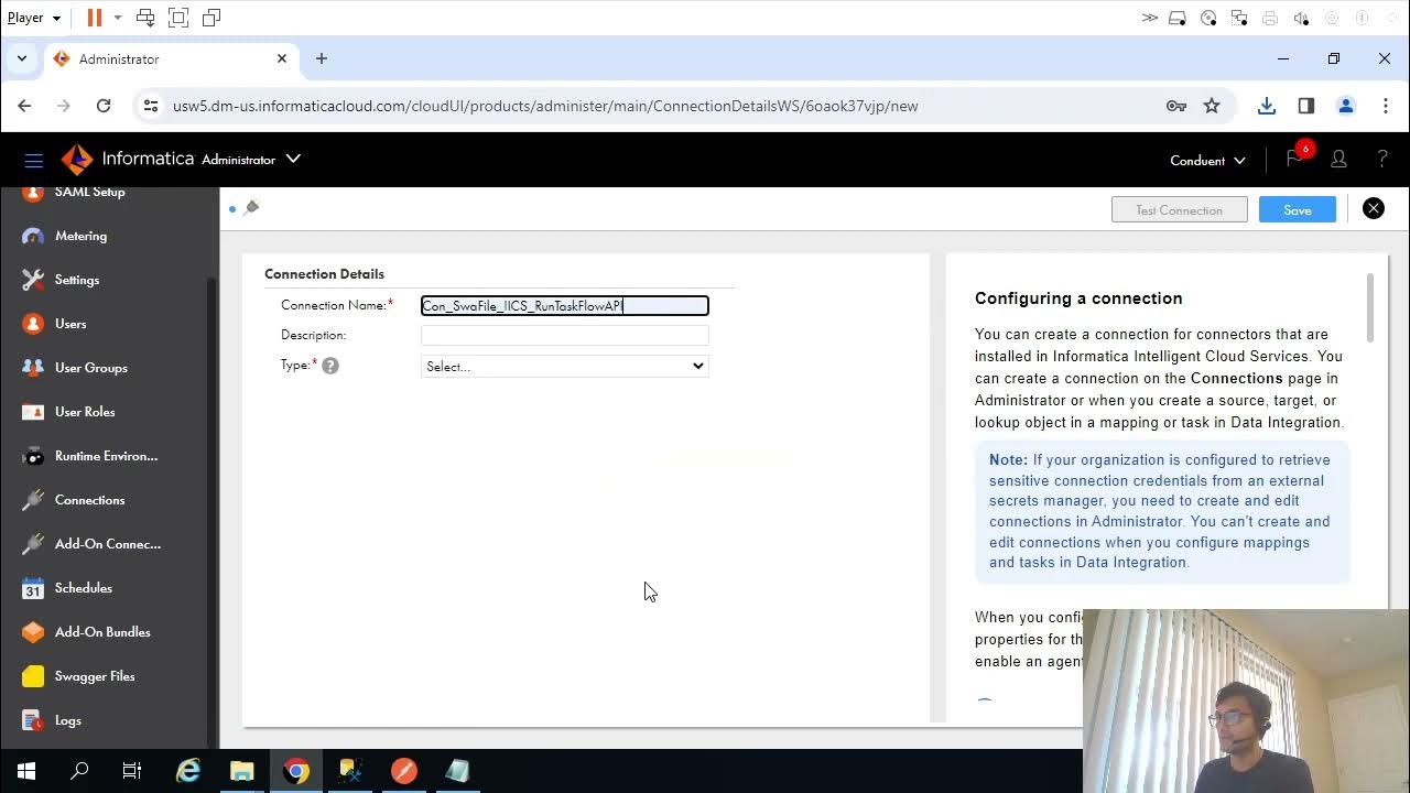 IICS - 13 - Calling Taskflow API using Swagger File & Webservice Transformation in IICS Mapping ...