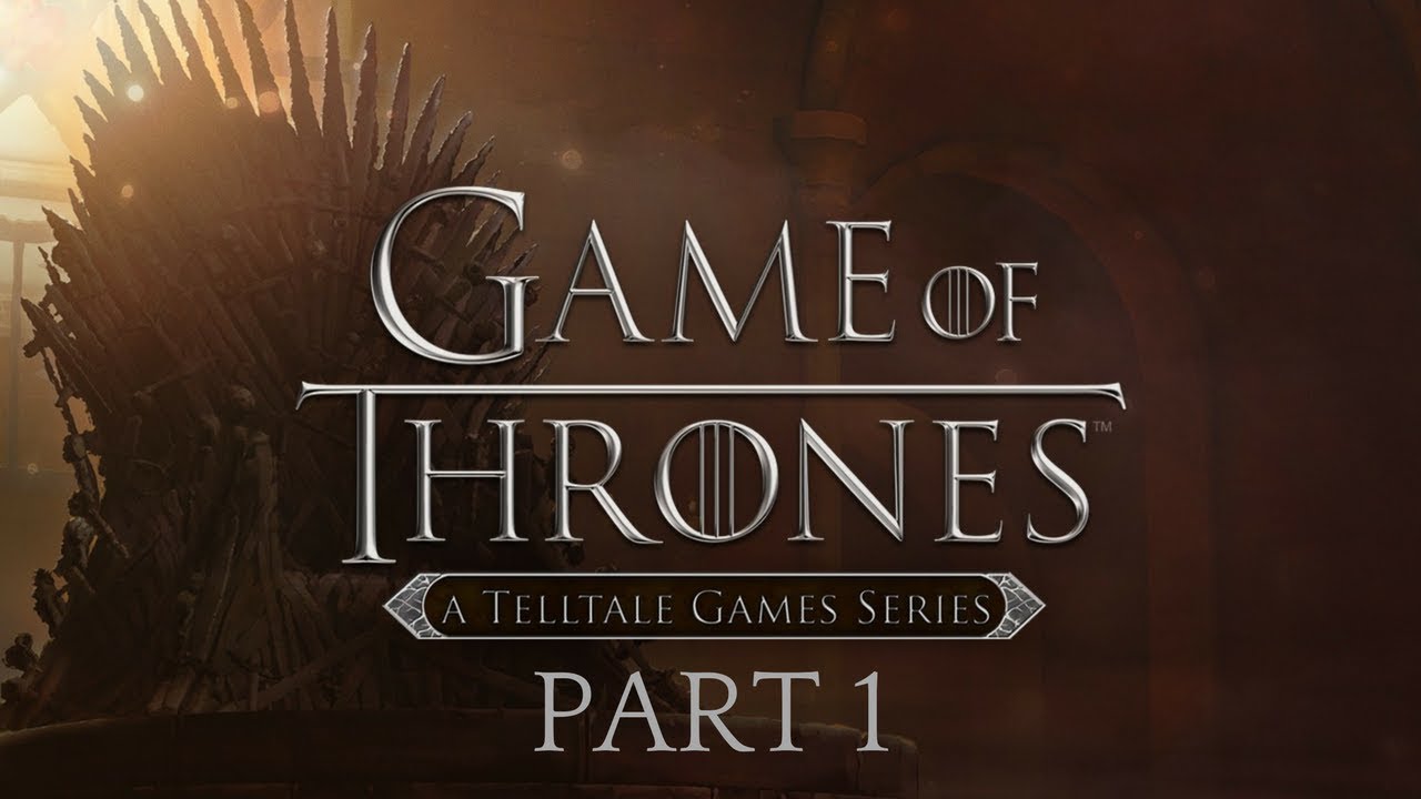 Telltale Game of Thrones Episode 1 Let's Play - Part 1 (PS4 PRO) - YouTube