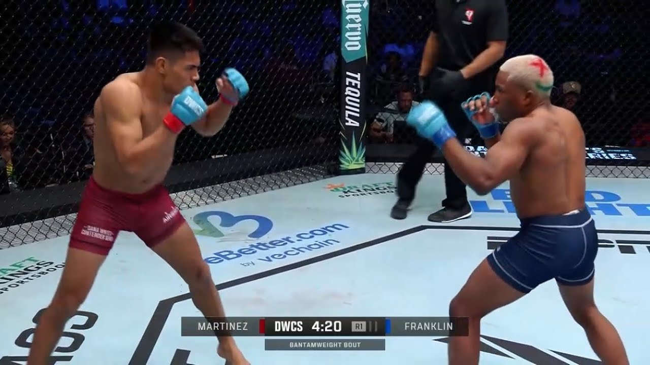 FULL FIGHT - DAVID MARTINEZ VS XAVIER FRANKLIN - DANA WHITE’S CONTENDER ...