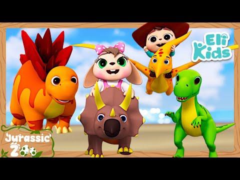 Dinosaur Song | Jurassic Zoo | Eli Kids Songs & Nursery Rhymes
