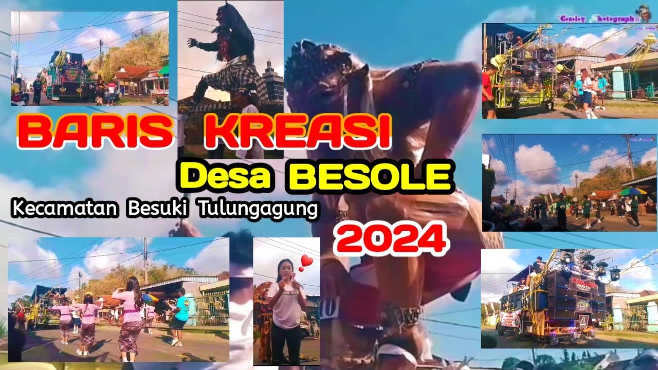 Karnaval Desa Besole Kecamatan Besuki || Baris Kreasi Desa Besole Full ...