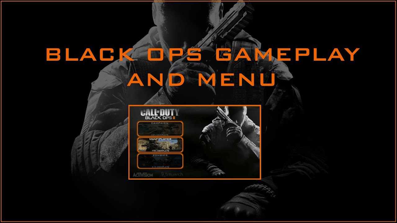 Black Ops 2 Gameplay and Menu - YouTube