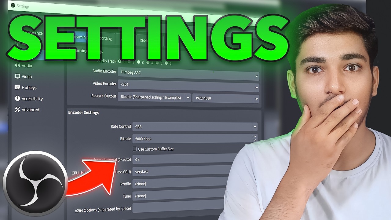 OBS Studio Settings for RECORDING - Best Recording Settings in OBS ...